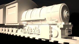 Train Free 3D Model - .autodesk .maya - Free3D