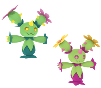 Maractus (Pokemon) Free 3D Model - .dae .fbx - Free3D