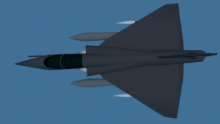 Jetfighter Mirage Free 3D Model - .blend - Free3D