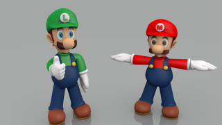Mario Free 3D Models download - Free3D