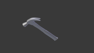 Hammer Free 3D Model - .3ds .obj .blend - Free3D
