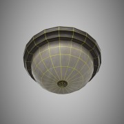 Ceiling Light Free 3D Model - .obj .fbx - Free3D