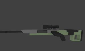 Low poly Sniper Free 3D Model - .blend .fbx - Free3D