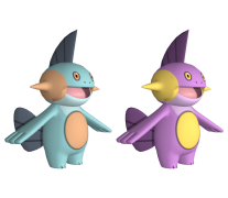 Marshtomp (Pokemon) Free 3D Model - .dae .fbx - Free3D