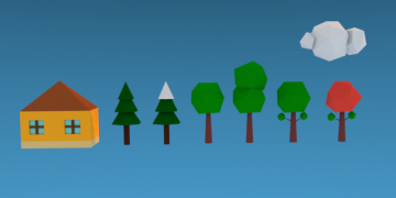 Polygon Terrain (Mini Map) Free 3D Model - .blend - Free3D