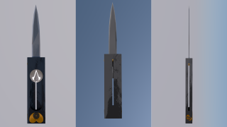 Hidden blade Free 3D Model - .c4d .lib4d .obj - Free3D